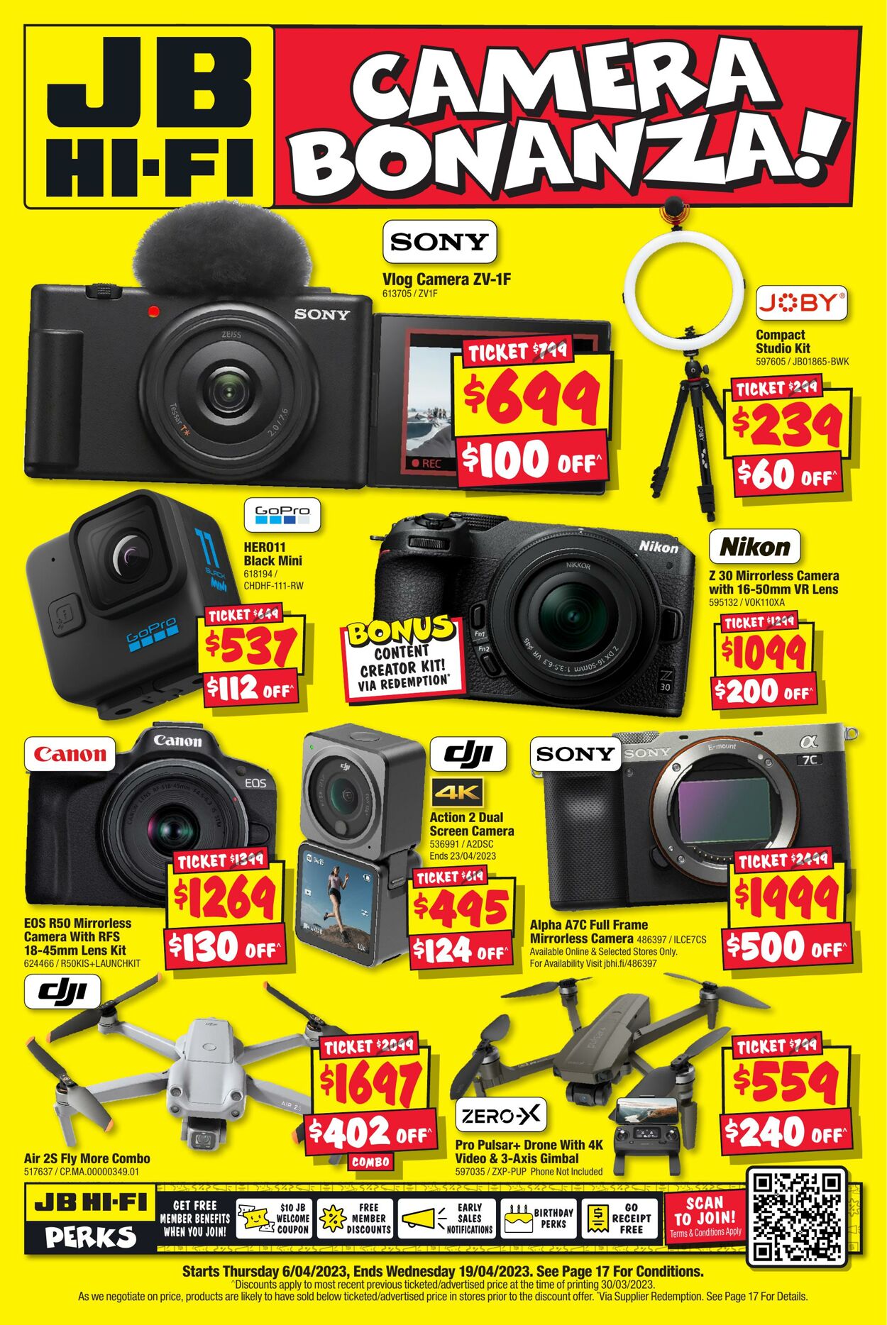 JB Hi-Fi Promotional Catalogue - Valid from 06.04 to 19.04 - Page nb 1 ...